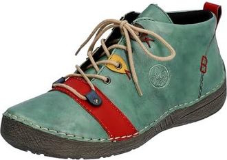Rieker Femme 52507-52 à Lacets, Vert, 40 EU