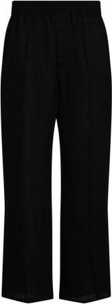 Jacquemus Pantalon taille &eacute;lastique large uni
