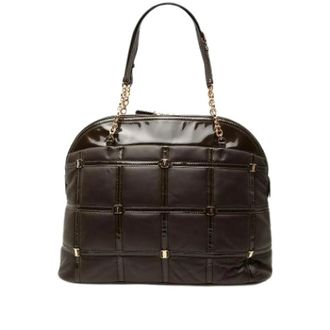 Ferragamo Pre-owned Quilted Calfskin Tote Bag - - Pre-owned - Damen - Braun - ONE SIZE