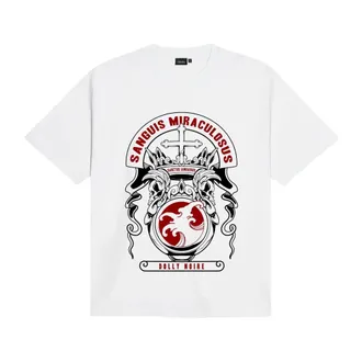 Dolly Noire San Gennaro Tee - - Tops - Herren - Wei&szlig; - M
