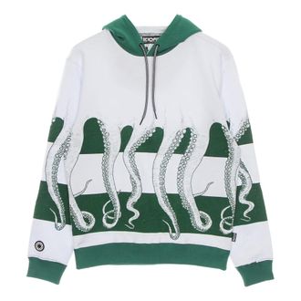 Octopus Homme, Sweatshirts et sweats à capuche, Blanc, Taille: L Sweat à Capuche Blanc Léger Fullback