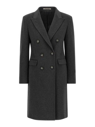 Tagliatore Manteau Au Genou - Gris