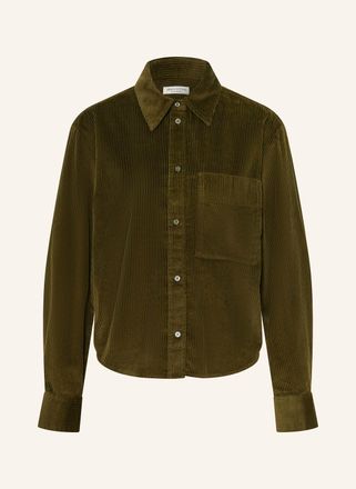 Marc O'Polo Marc Opolo Hemdbluse Aus Cord gruen