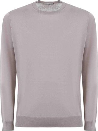 Paolo Pecora Homme, Pulls, Beige, Taille: M Maille ras du cou