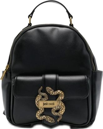 Just Cavalli Femme, Sacs, Noir, Taille: ONE Size Backpacks