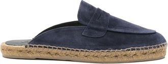 Castaner mules Nando T/186 en daim - Bleu