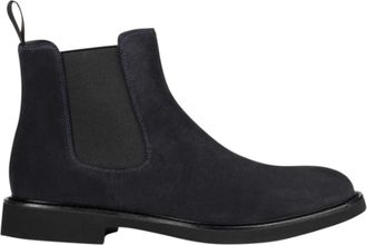 Doucal's Stiefel - Midnight Blue Suede Boots - Gr. 42 (EU) - in Blau - f&uuml;r Damen