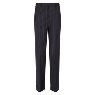 Semicouture Damen, Hosen, Blau, XSGr&ouml;&szlig;e