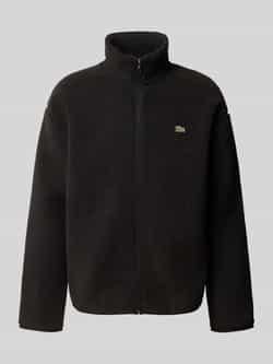 Lacoste Bomberjacke mit Logo-Stickerei Sherpa jacket