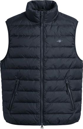 GANT Gilet l&eacute;ger en duvet - Homme - Vestes - Bleu - Taille: 2XL
