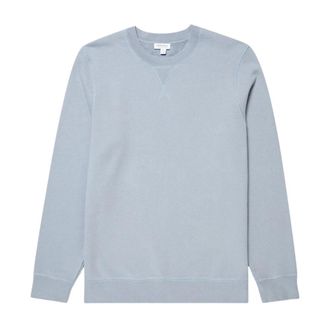 Sunspel Herren, Sweatshirts & Hoodies, Blau, LGr&ouml;&szlig;e