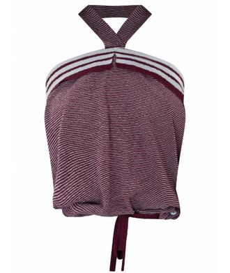 Chanel Coco Striped Halterneck Top Size XL