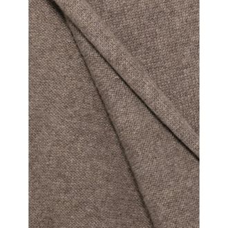 Lisa Yang Triangular Cashmere Scarf - Brown