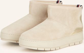 Tommy Hilfiger Plateau-Boots beige