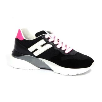 Hogan Active One Schuh aus Stoff/Leder - - Shoes - Damen - Schwarzk - 36 1/2 EU