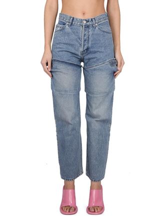 AMBUSH Five-Pocket Denim Jeans - Blue