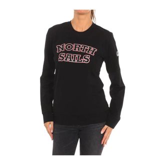 North Sails Damen, Sweatshirts & Hoodies, Schwarzk, MGröße