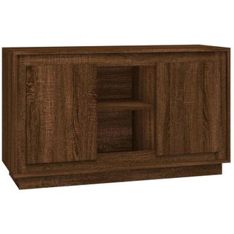 vidaXL Buffet ch&ecirc;ne marron 102x35x60 cm bois ding&eacute;nierie
