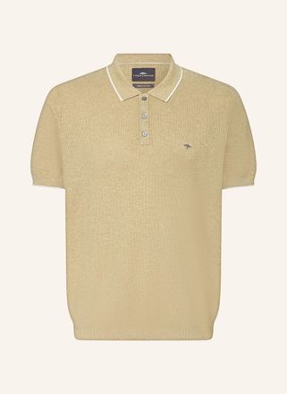 Fynch-Hatton Fynch-Hatton Strick-Poloshirt gruen