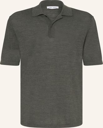 Sams&oslash;e & Sams&oslash;e Sams&oslash;e Sams&oslash;e Strick-Poloshirt Sarowan gruen