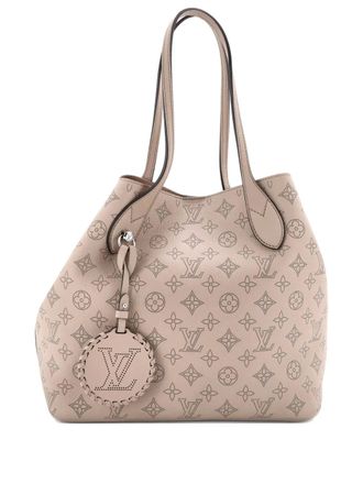Louis Vuitton Blossom Mahina Leather MM tote bag - Tons neutres