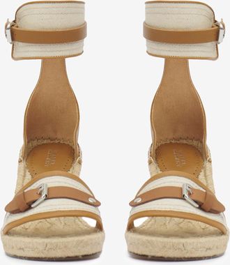 Isabel Marant Espadrilles Oliha - Femme - &Eacute;cru-havane - Taille 36 - Isabel Marant