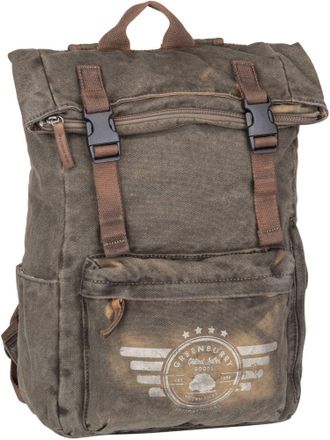 Greenburry Damen Herren Rucksack Vintage Aviator Explorer No. 1 One Size