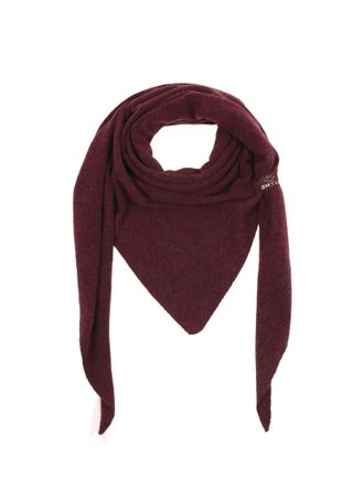 Samaya Kuschelig weiches Strickdreieck Tuch, mit Fixierschlaufe