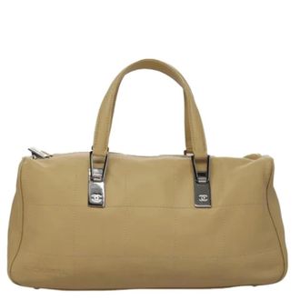 Chanel Pre-owned Leder Handtaschen - - Pre-owned - Damen - Beige - ONE SIZE