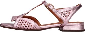 Chie Mihara Femme, Chaussures, Rose, Taille: 37 EU Sandales plates Tencha Dali