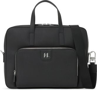 Karl Lagerfeld Tasche Aktentasche aus Leder mit K/Monogram