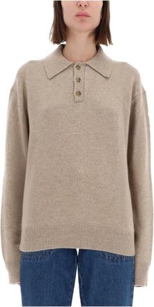 Guest In Residence Femme, Tops, Beige, Taille: 38 FR Cashmere Polo