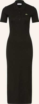 Lacoste Polokleid schwarz
