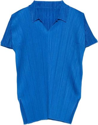 Issey Miyake Damen, Blusen & Hemden, Blau, 2XLGröße