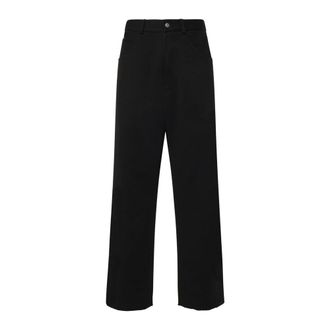 Maison Margiela Wide Hosen - - Trousers - Herren - Schwarzk - XL