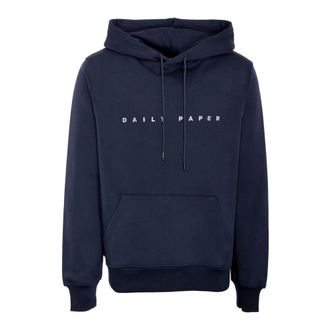 Daily Paper Clothing Homme, Sweatshirts et sweats &agrave; capuche, Bleu, Taille: 2XL Alias Sweat &agrave; capuche