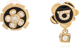 Ferragamo Femme, Accessoires, Noir, Taille: ONE Size Boucles doreilles Mulcharm