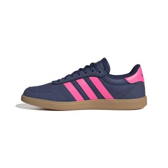 adidas Adidas Damen BREAKNET Sleek Shoes, Dark Blue/Lucid pink/Gold met., 41 1/3 EU