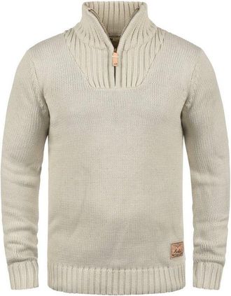 Solid Troyer SDPetro Strickpulli mit hochabschlie&szlig;endem Kragen