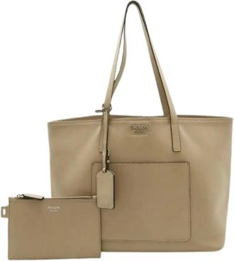 Prada Damen, Pre-Owned, Beige, ONE SIZEGr&ouml;&szlig;e