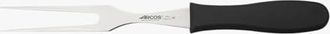 Arcos Tranchiergabel Edelstahl NITRUM 180 mm - Perfekt f&uuml;r Fleisch - Schwarzer Polypropylen-Griff - Serie 2900