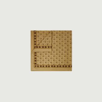 SOEUR FOULARD CLASSIQUE COTON JAUNE