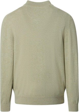 Redmond Strickjacke REDMOND Casual Herren Strickjacke College Zipper Comfort Schwarz