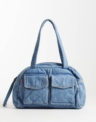 Levi's Blake Denim-Tasche mit Taschen in Blau