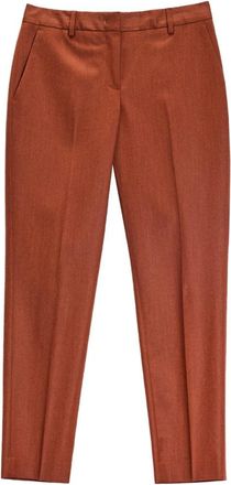 Paul Smith Femme, Pantalons, Orange, Taille: 40 FR Pantalone Completo Lana e Cachemire