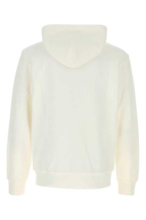 Polo Ralph Lauren Logo-Embroidered Cotton Blend Hoodie - White