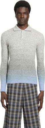 ERL Unisex Thin Gradient Knit Polo