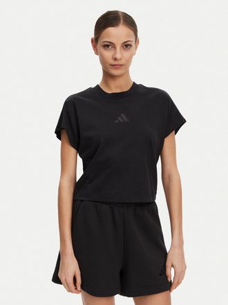 adidas T-Shirt ALL SZN JJ1235 Schwarz Regular Fit