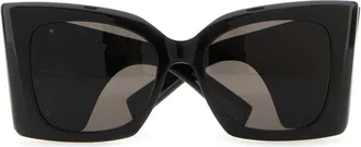 Saint Laurent Mens Black Acetate Sl M119 Blaze Sunglasses Blackblackblack Exterior: Occhiali Da Sole