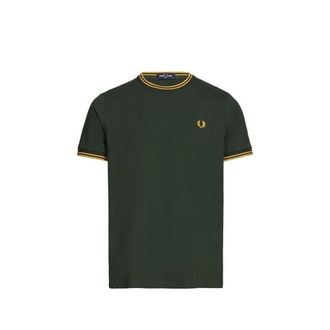 Fred Perry T-shirt brod&eacute; en coton